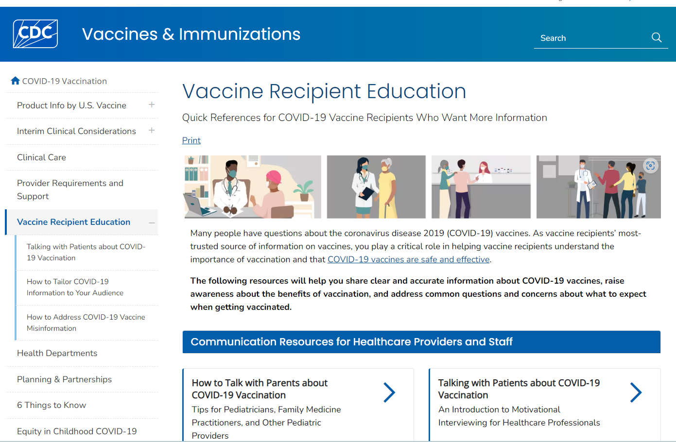 Toolkit Vaccine Recipient Education For Healthcare Professionals